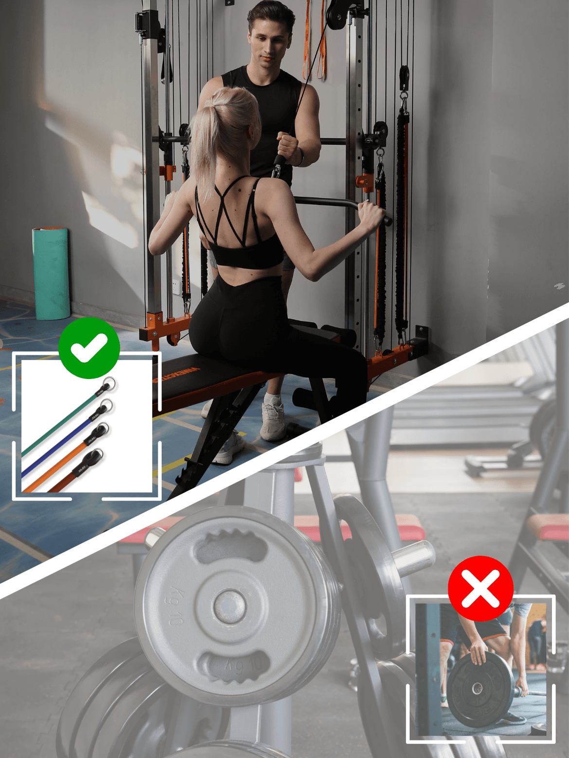 VIMEXCITER Wall-mounted Home Gym Smith Machine MF-03 – Vimexciter