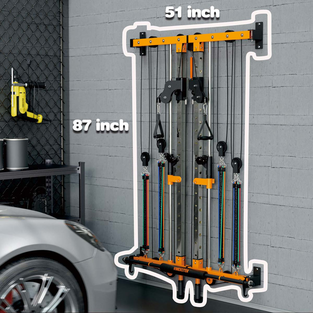 VIMEXCITER Wall-mounted Home Gym Smith Machine MF-03